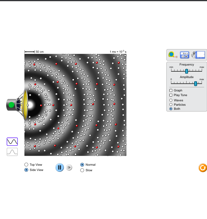 Solved Switch to the Sound simulation. If you just turn on | Chegg.com