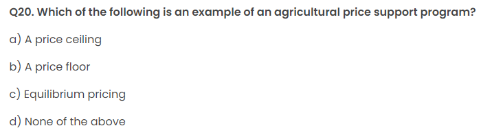 Solved Q20. Which of the following is an example of an | Chegg.com