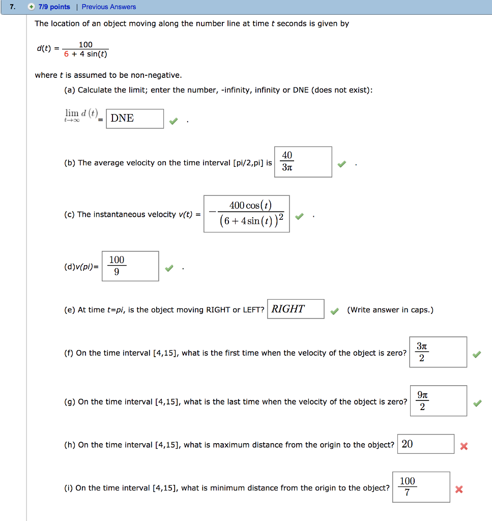 Solved 7. 7/9 points | Previous Answers The location of an | Chegg.com Solved 7. 7/9 points | Previous Answers The location of an | Chegg.com