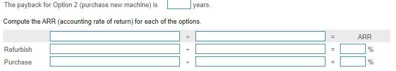 Solved The company is considering two options. Option 1 is | Chegg.com
