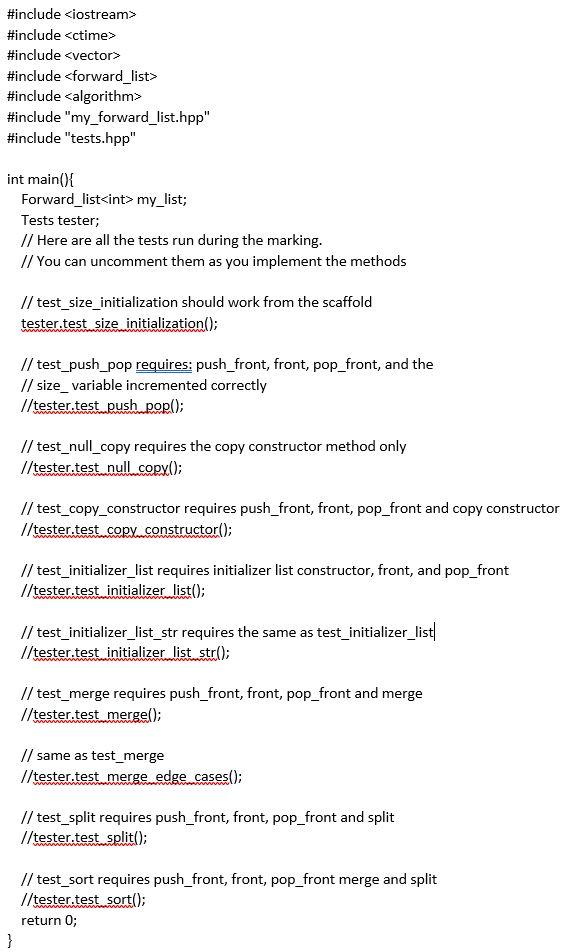Solved Implement a templated version of a singly linked | Chegg.com