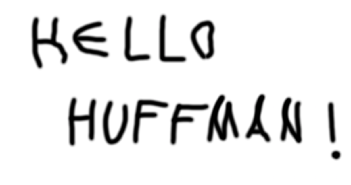 Solved HUFFMAN CODING ALGORITHM. READ BELOW FOR | Chegg.com