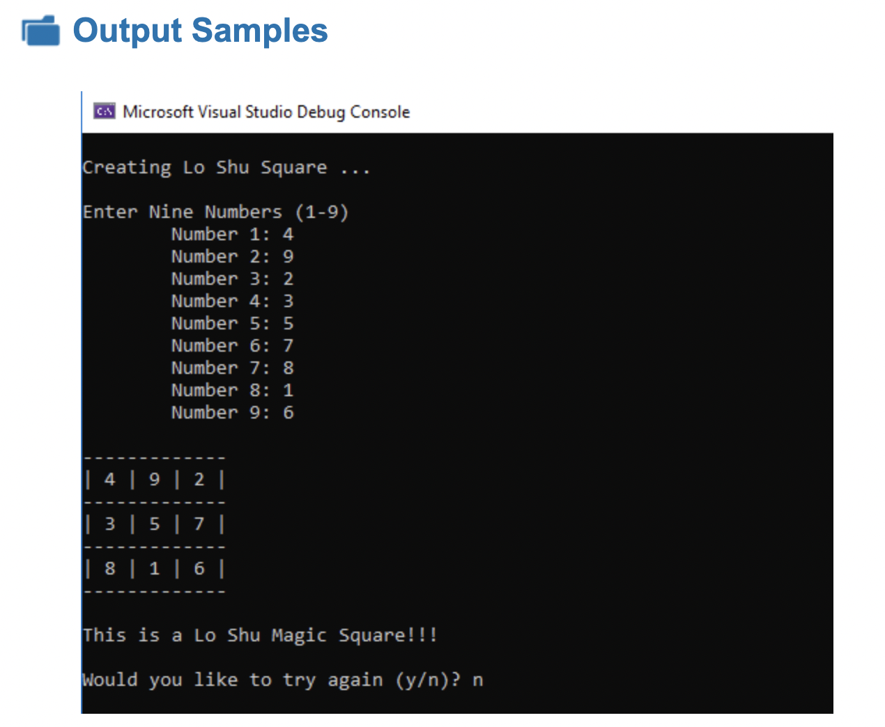 Solved Please write the whole program following the exact | Chegg.com