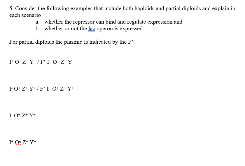 Solved 5. Consider the following examples that include both | Chegg.com