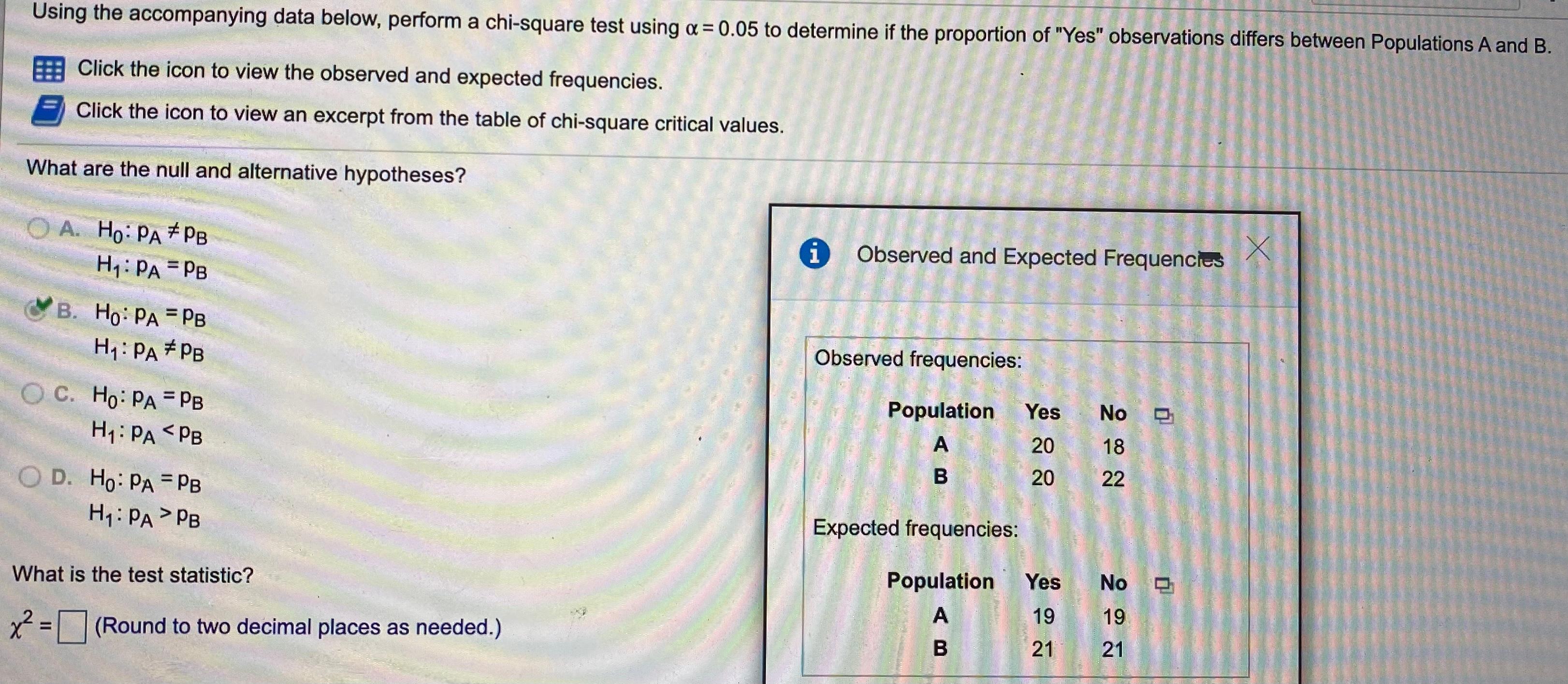 Solved Using the accompanying data below, perform a | Chegg.com