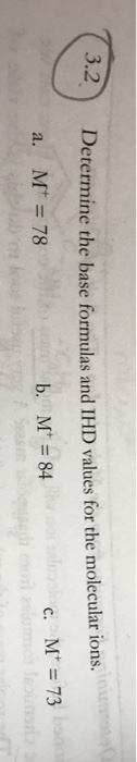 Solved Determine the base formula and IHD values for the | Chegg.com
