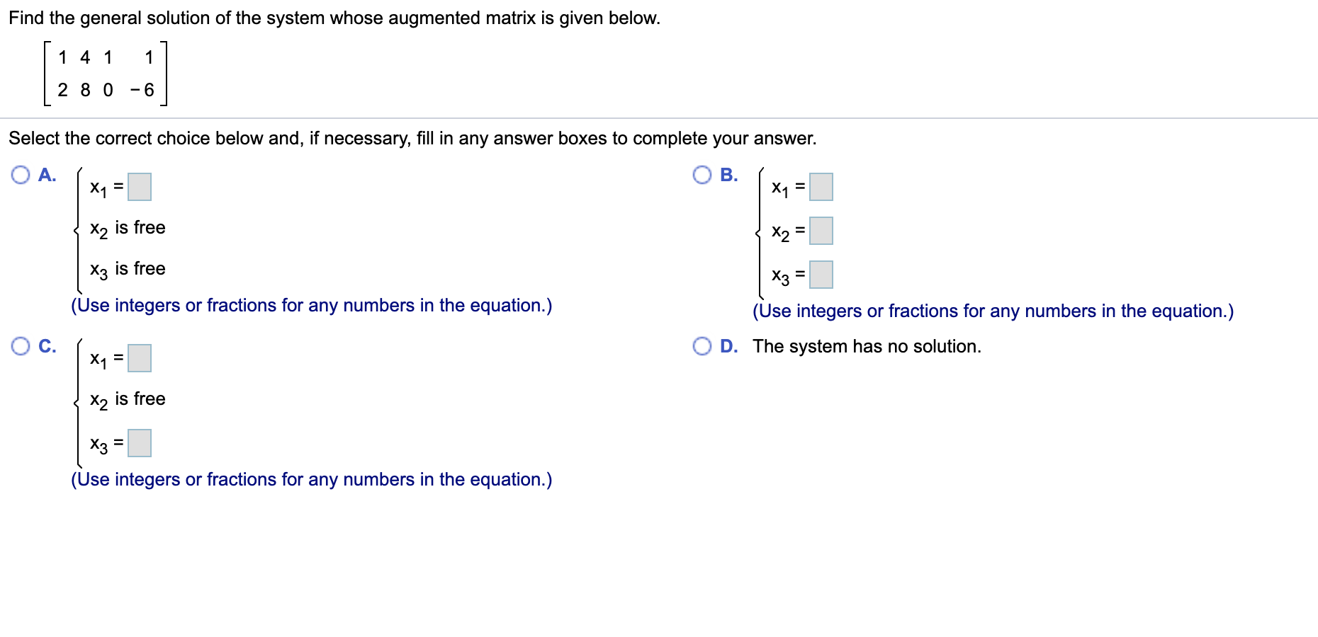 Solved Find the general solution of the system whose | Chegg.com