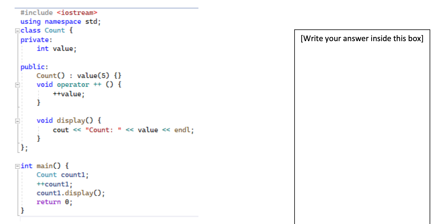 Solved Q5. [0.5 point] Show the output of the following | Chegg.com
