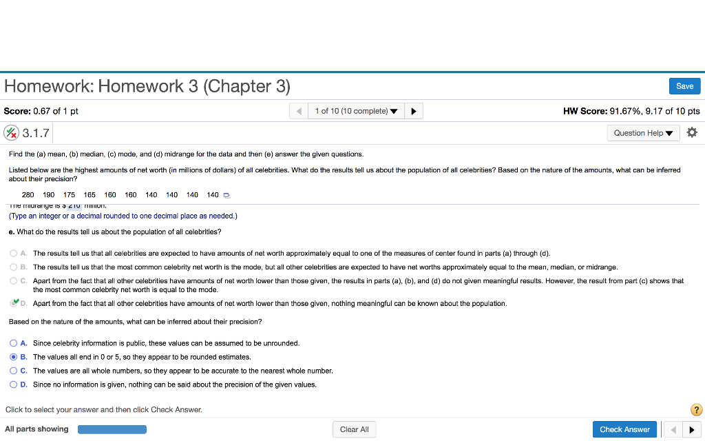 Solved Homework Homework 3 Chapter 3 Save Score 0 67 Of