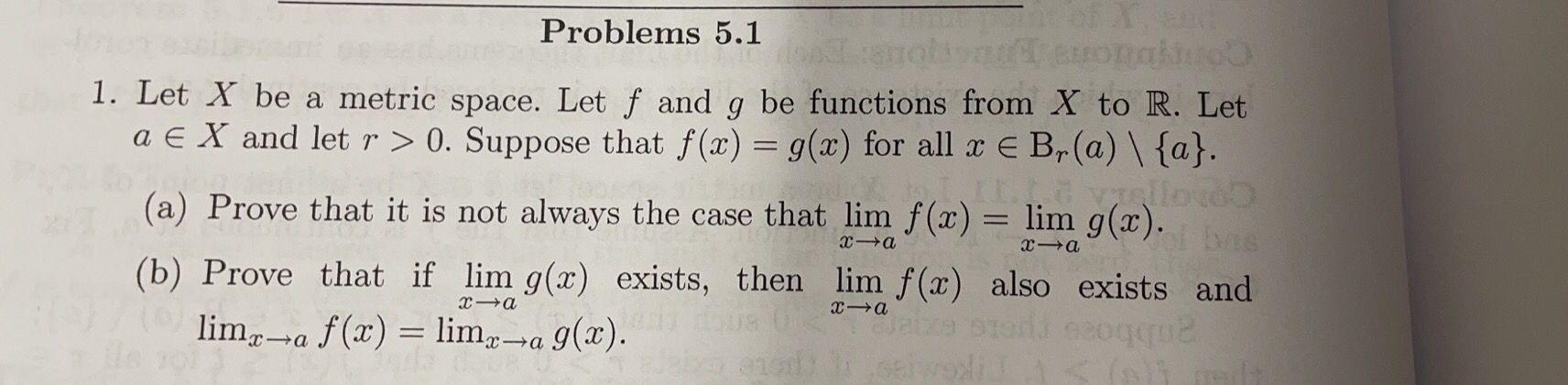 Solved 2 Problem 5 1 1 In Closer And Closer 1 Let X Be A
