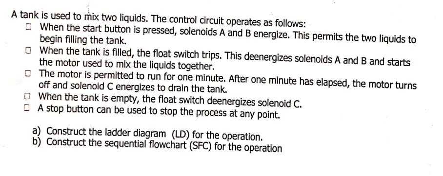 Solved Consider the system illustrated in Figure P1A tank is | Chegg.com