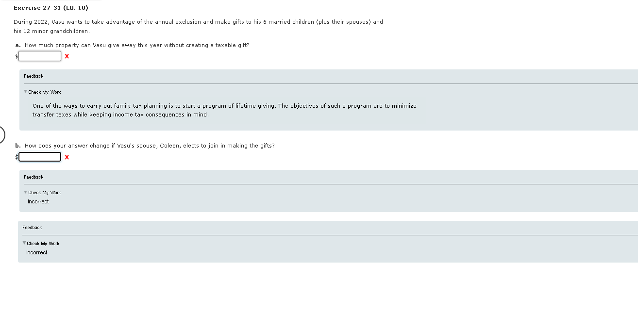 Solved During 2022, Vasu wants to take advantage of the | Chegg.com