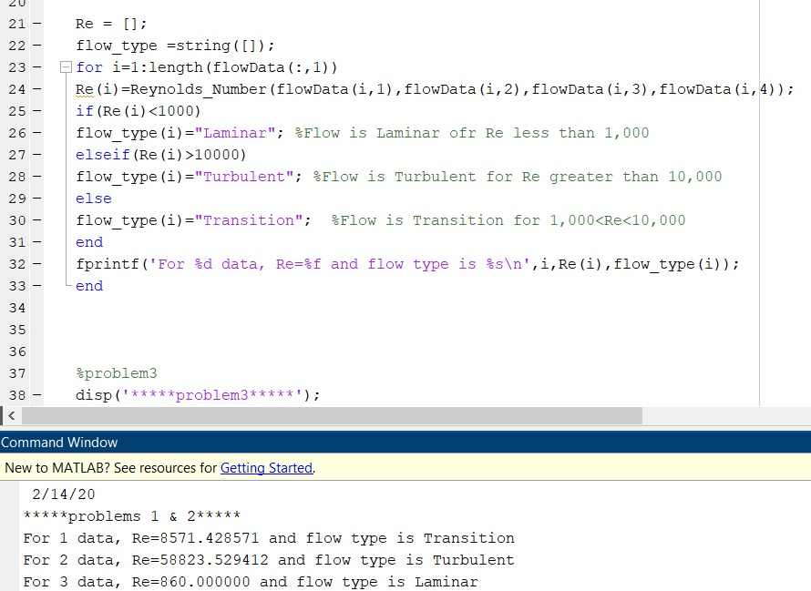 Solved 2. In your script file, use the function that you | Chegg.com