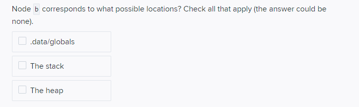 Solved After the following code runs, there will be pointers | Chegg.com