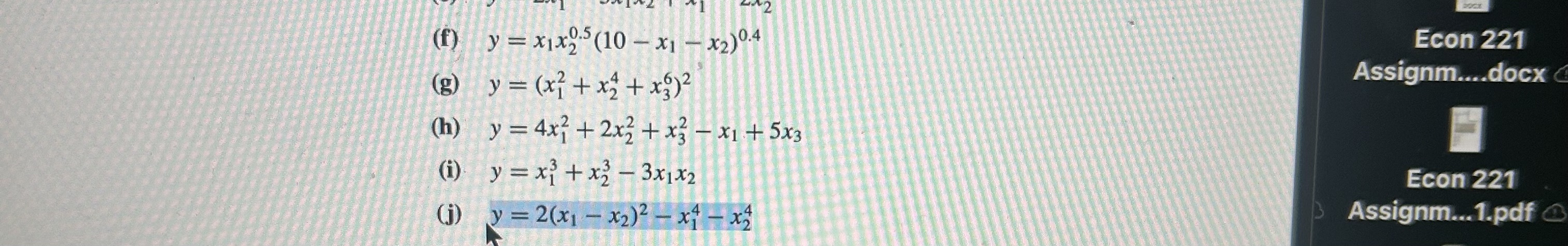 Solved Find the stationary values of the following | Chegg.com
