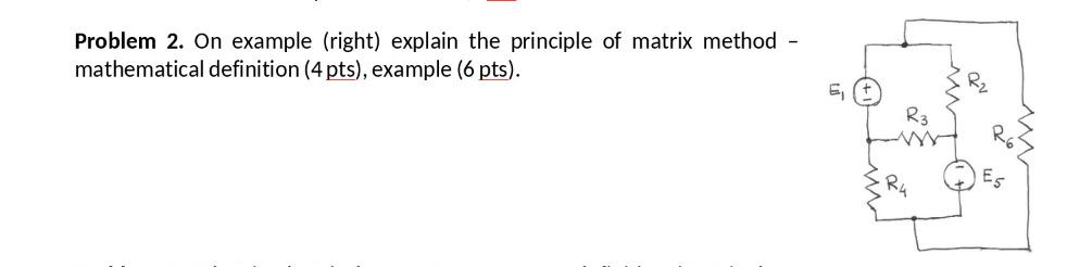 Solved Problem 2. On example (right) explain the principle | Chegg.com