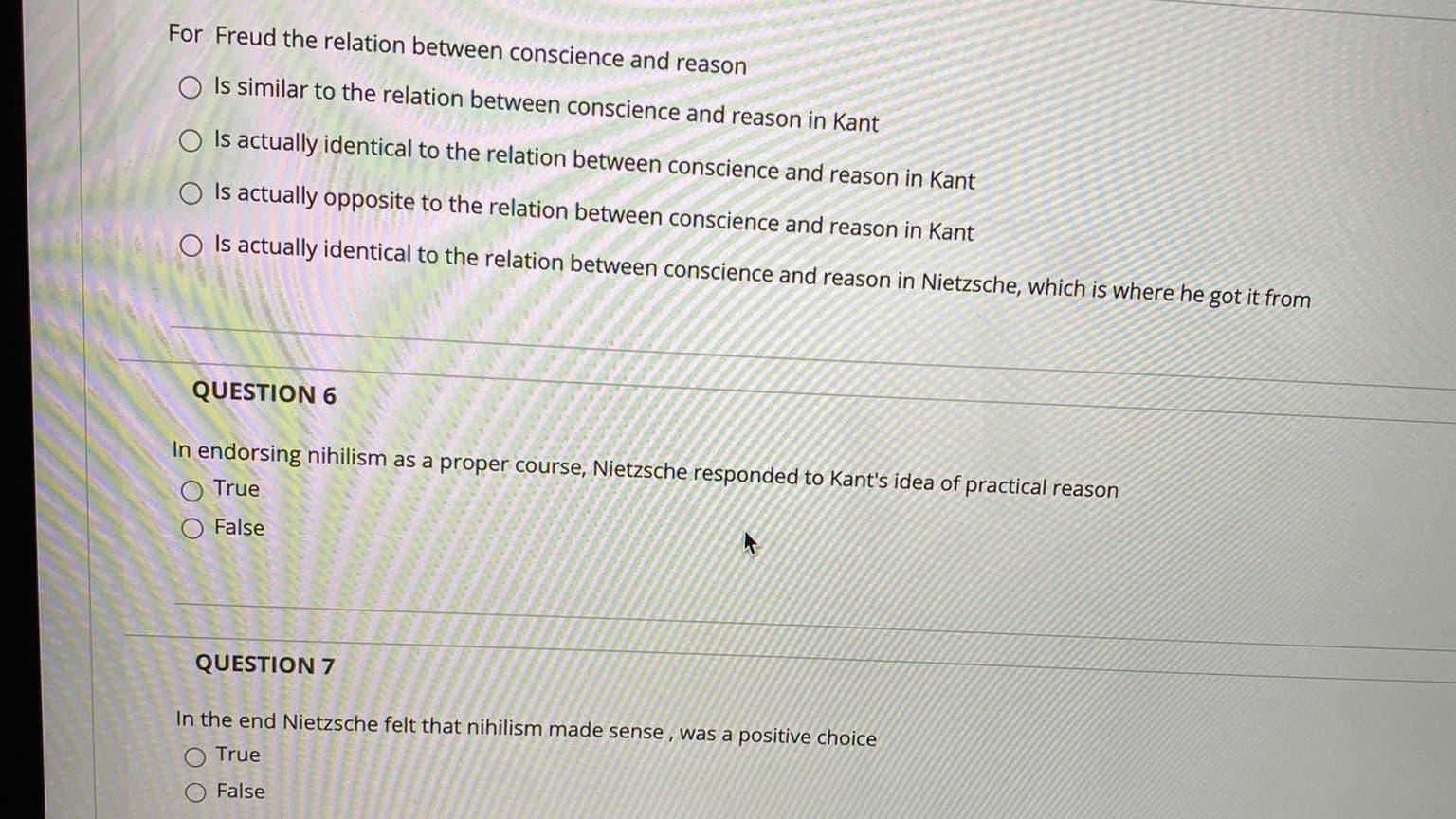 Solved For Freud the relation between conscience and reason | Chegg.com
