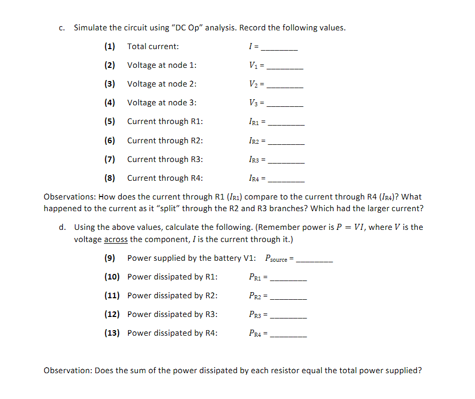 Solved Procedure a. b. Load Multisim Live in a web browser | Chegg.com