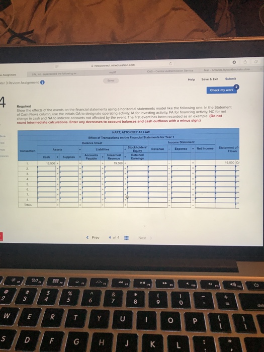 Solved 3 Review Assignment6 Help Save And Exit Submit Check My 8176