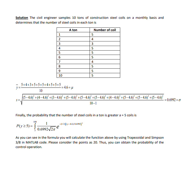 Solved Write a Matlab code which is able to implement the | Chegg.com