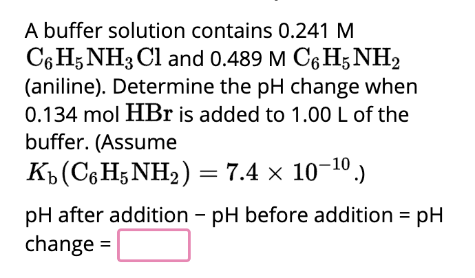 Solved An aqueous solution contains 0.471M ethylamine | Chegg.com