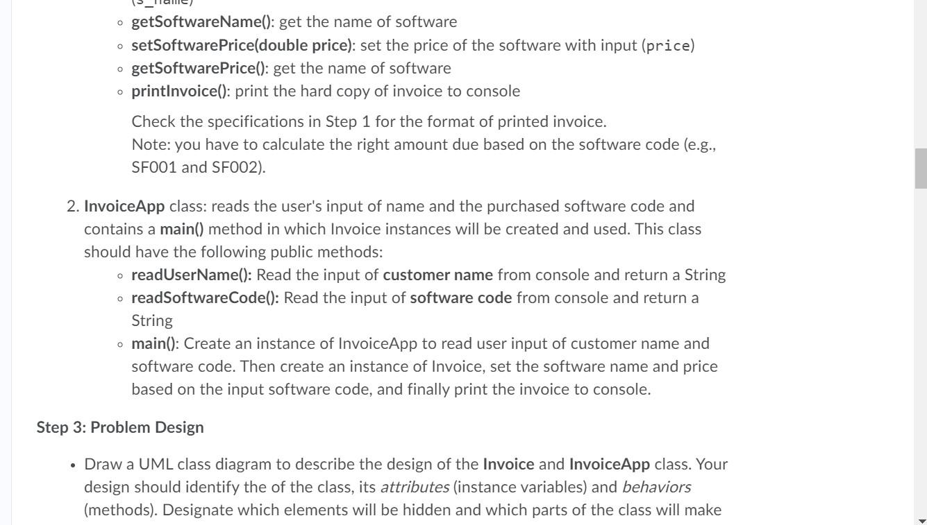 Acme Software Invoice Customer Name: Alex Software | Chegg.com