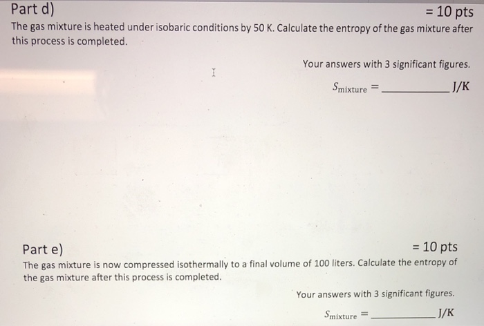 Solved Consider two separate containers: container 1 holds | Chegg.com