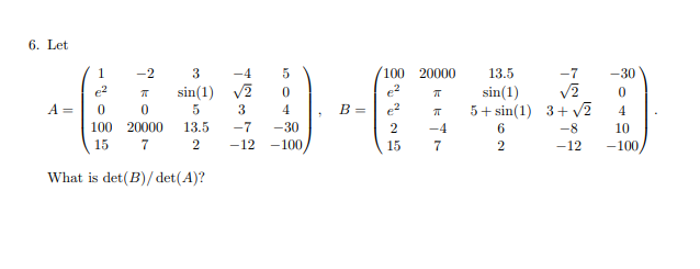 Solved 5. Suppose that A is a 3 x 5 matrix, and the rows of | Chegg.com