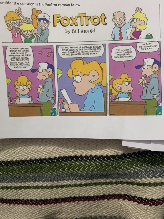 Foxtrot Math Comics