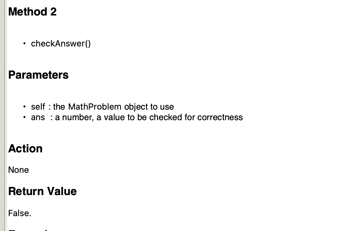 Solved Class Name Mathproblem Method 1 Getstring