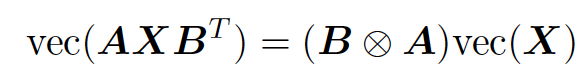 vec(AXBT) = (BⓇA)vec(X) Suppose A, X, and B are all | Chegg.com