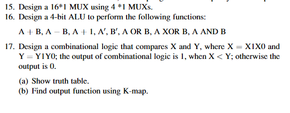 Solved 1. The following combinational circuit logic diagrams | Chegg.com