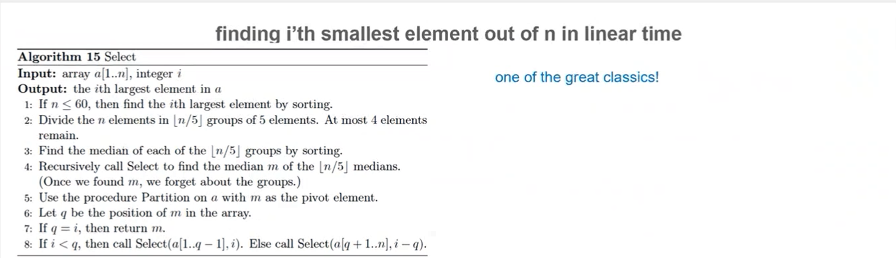 Solved Can you give me a real example of this algorithm? How | Chegg.com