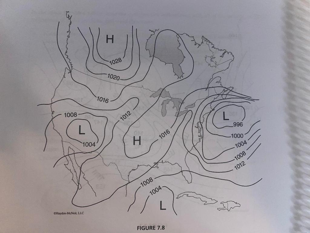 Solved 1: Please look at the map below and considering it is | Chegg.com