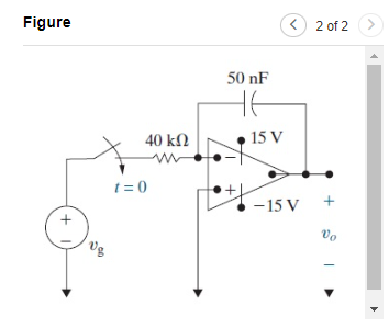 Solved The voltage pulse shown in । is applied to the ideal | Chegg.com