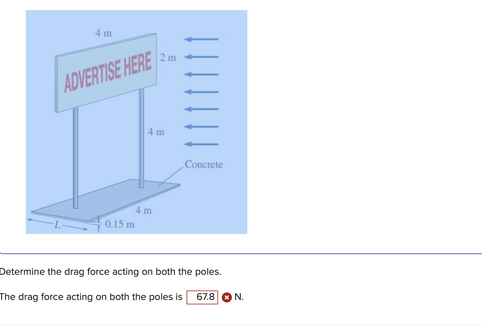 Solved Required information A 2-m-high, 4-m-wide rectangular | Chegg.com