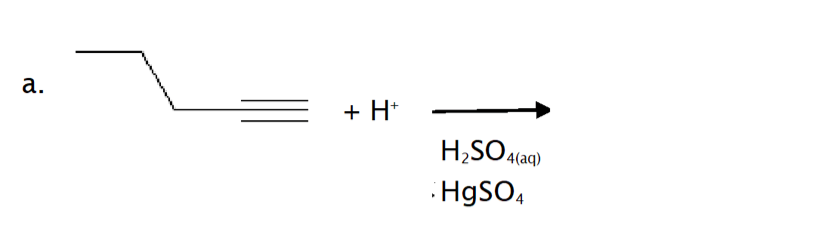 Solved a. + H+ H2SO4(aq) HgSO4 | Chegg.com