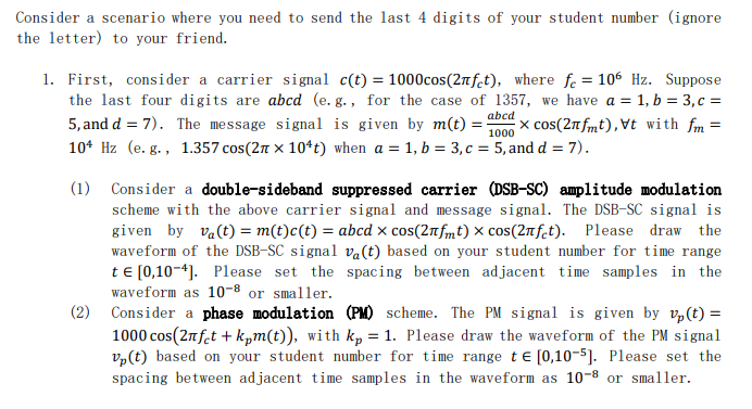 Solved Consider a scenario where you need to send the last 4 | Chegg.com