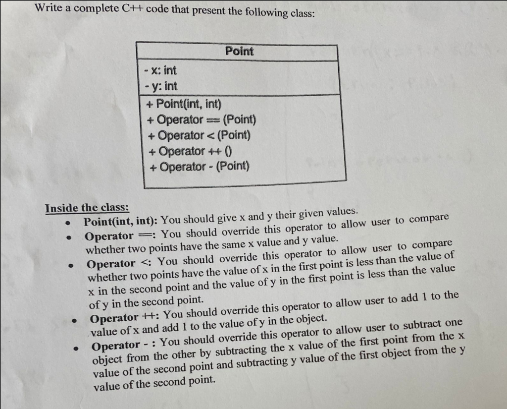 Solved Write a complete C++ code that present the following | Chegg.com