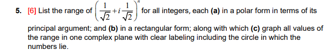 Solved ] List the range for all integers, each (a) in a | Chegg.com