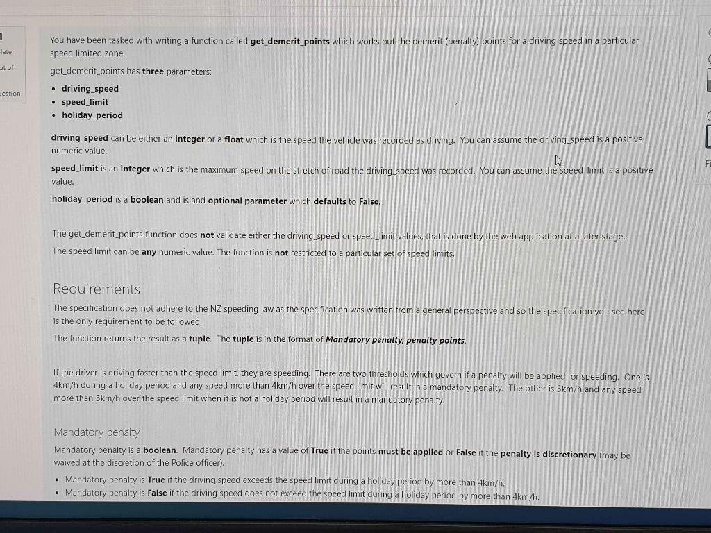 You have been tasked with writing a function called | Chegg.com