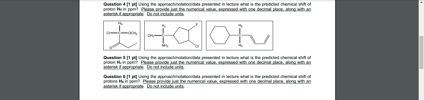 Solved Question 4 [1 pt] Using the approach/notation/data | Chegg.com