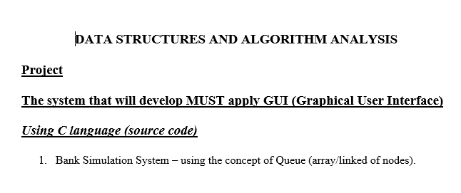 Solved Data Structures And Algorithm Analysis Project The 