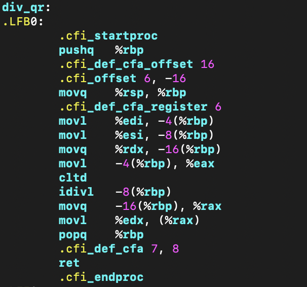 Solved int div_qr(int dividend, int divisor, int ∗ | Chegg.com