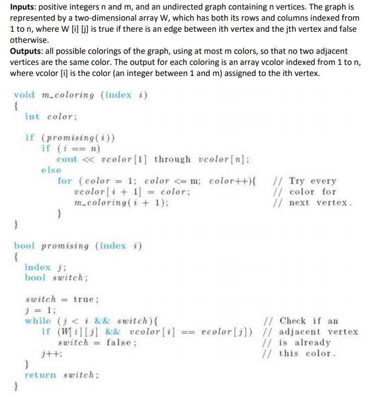 Q3. [25 pts] Use the Backtracking algorithm for the | Chegg.com