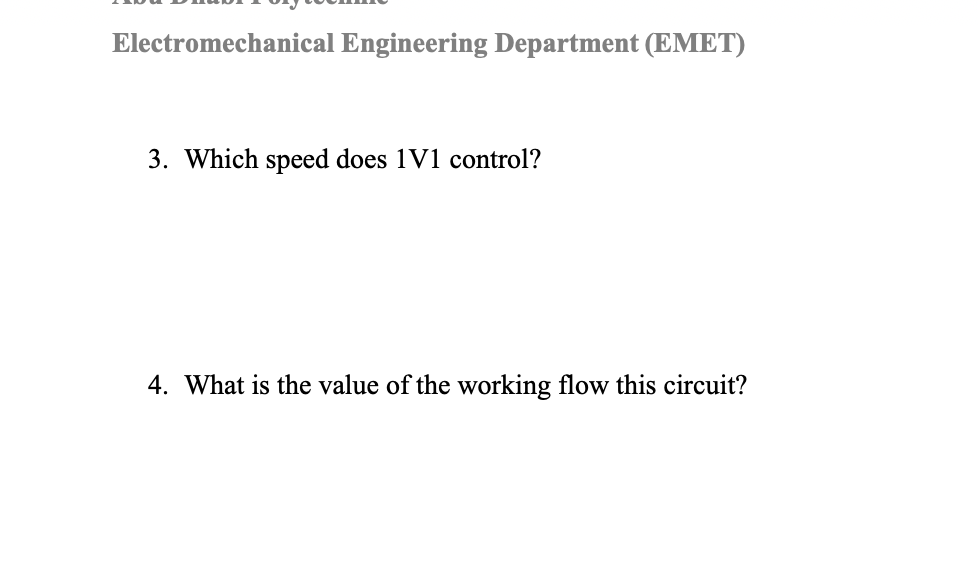 Solved Electromechanical Engineering Department (EMET) 3. | Chegg.com