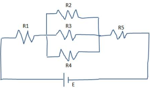 Solved 6. Three resistors R1= 9.9 ohm, R2=2* 9.9 ohm and R3= | Chegg.com