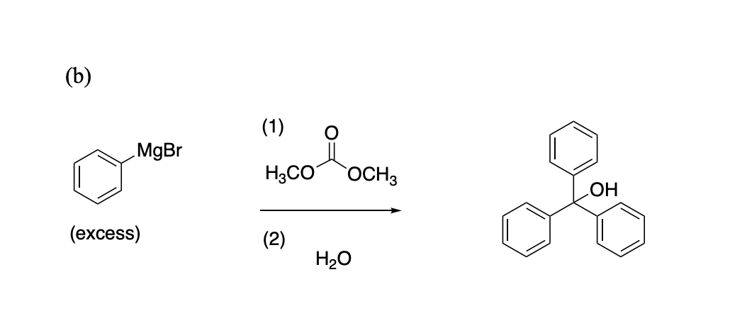Solved (5Provide the product(s) ﻿and draw a step-by-step | Chegg.com