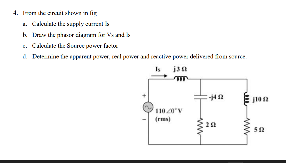 Solved 1. a. For the series resonant circuit in Fig., find | Chegg.com