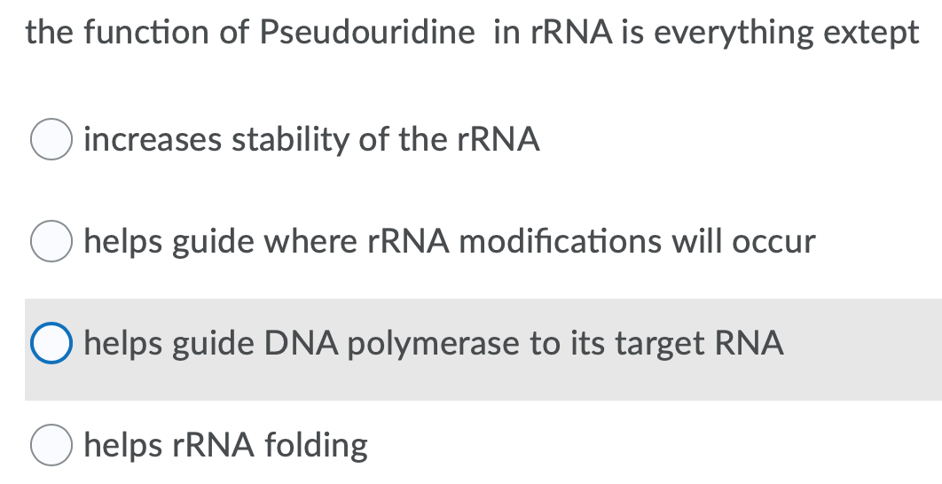 Solved To study the transcriptome it is useful to purify DNA | Chegg.com